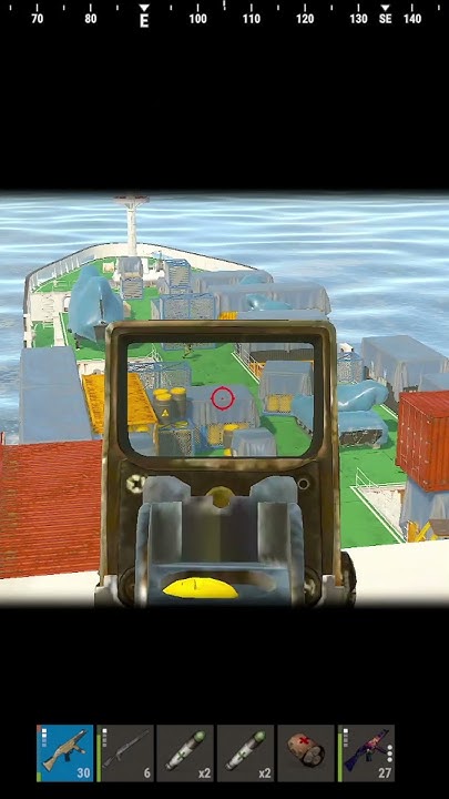 SOLO FULL-SENDING CARGO SHIP! #rust #rustgame #rustshorts - YouTube