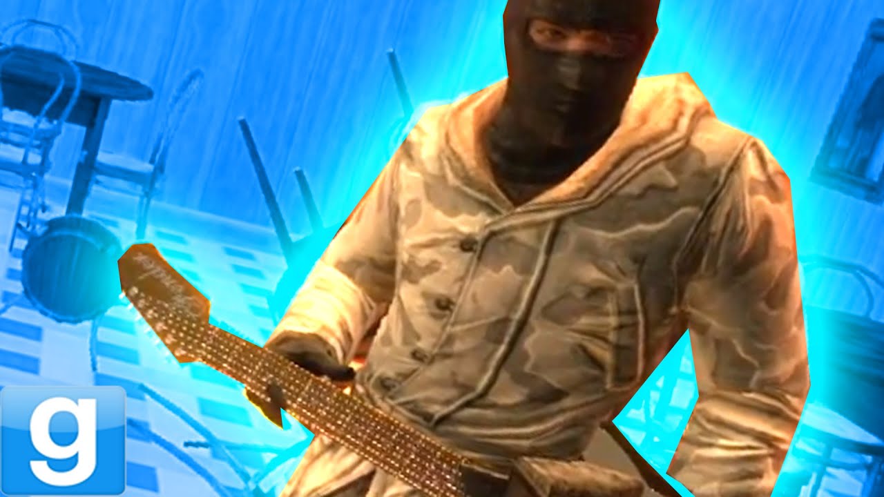 Gmod FUNNY GUITAR Player Mod! (Garry's Mod) - YouTube