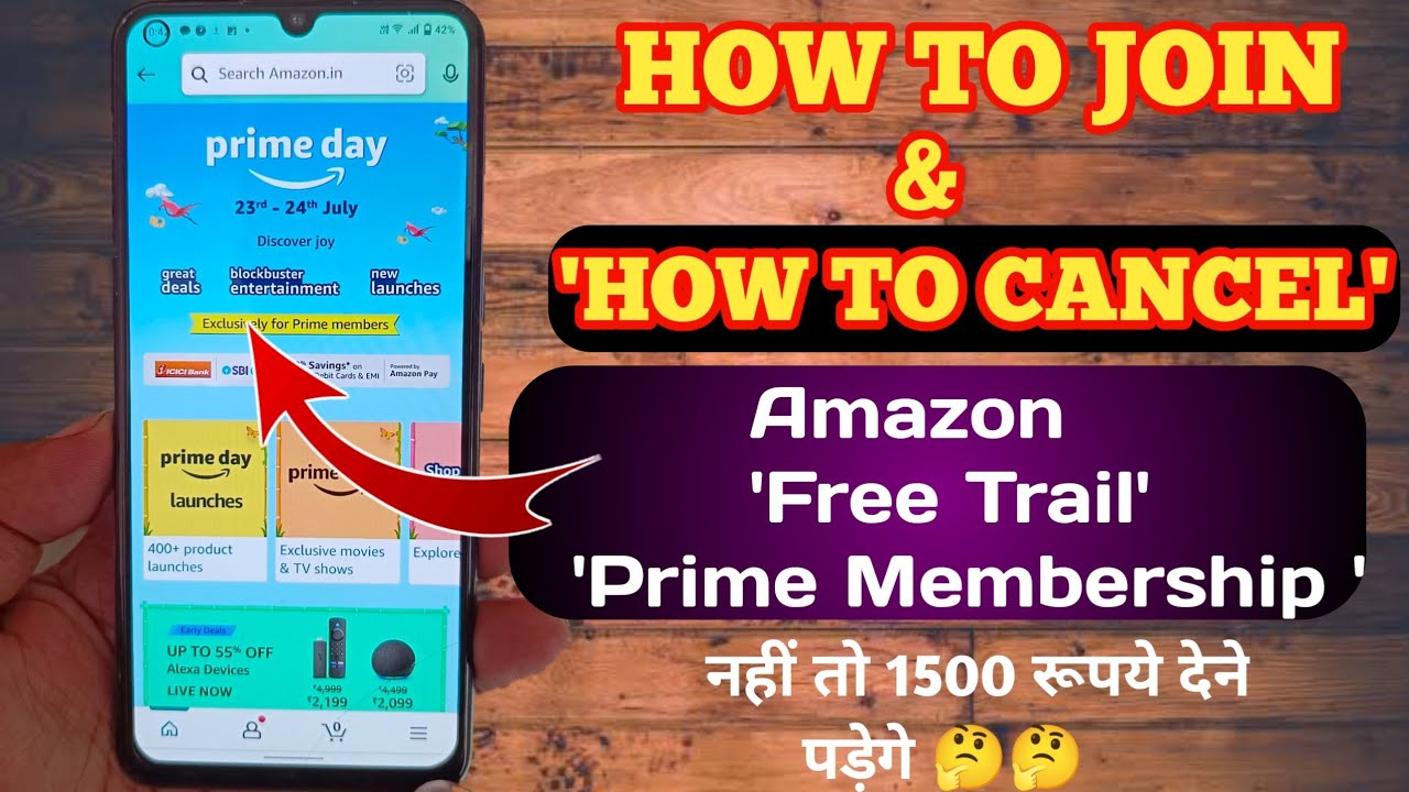 How to join free trial Prime membership in Amazon | how to cancel free ...