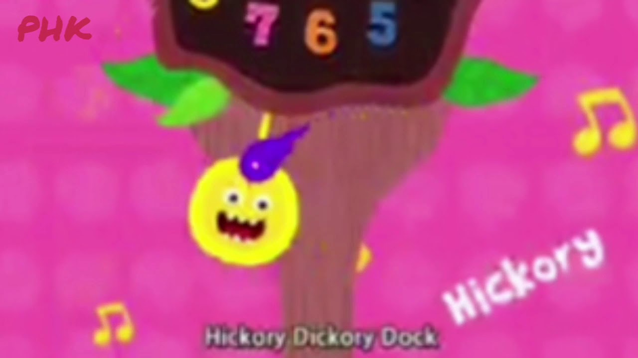 Hickory Dickory Dock || Fruit Version | PHK Kids Nursery Rhymes | # ...