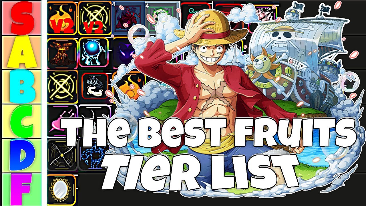 The Best Fruits Tier List In One Fruit Simulator (mini Update) - YouTube