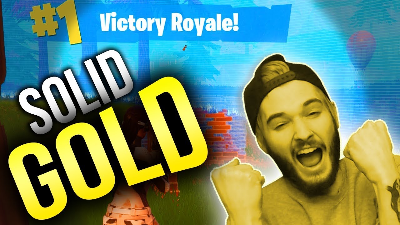 We Did It! | Duos in Solid Gold Game mode VICTORY! | Fortnite Battle ...