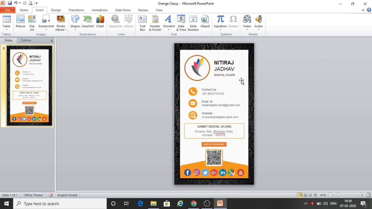 How to Make Actionable and Clickable Smart Digital vCard for any ...