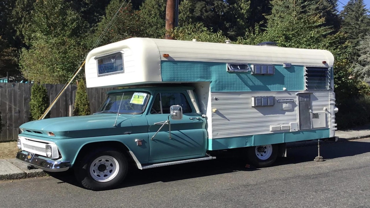 1964 Chevrolet C20 Chinook Camper The Vintage RV Everyone’s Talking ...