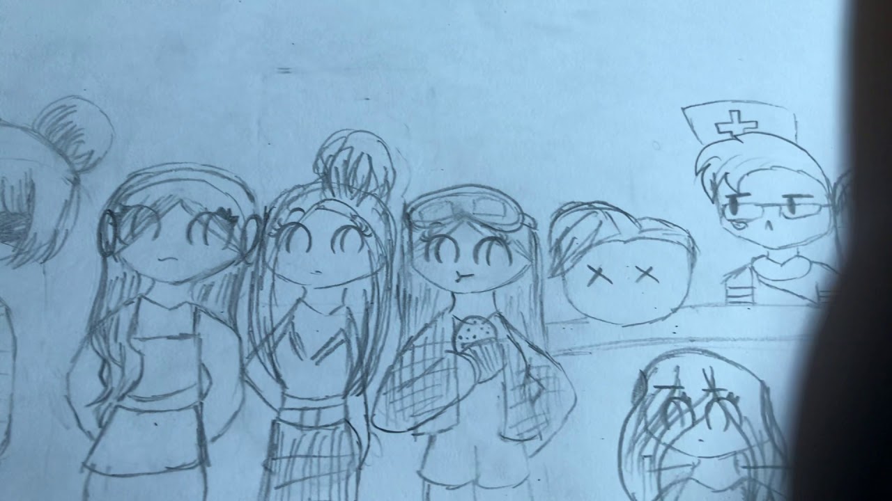 Drawing flicker characters - YouTube