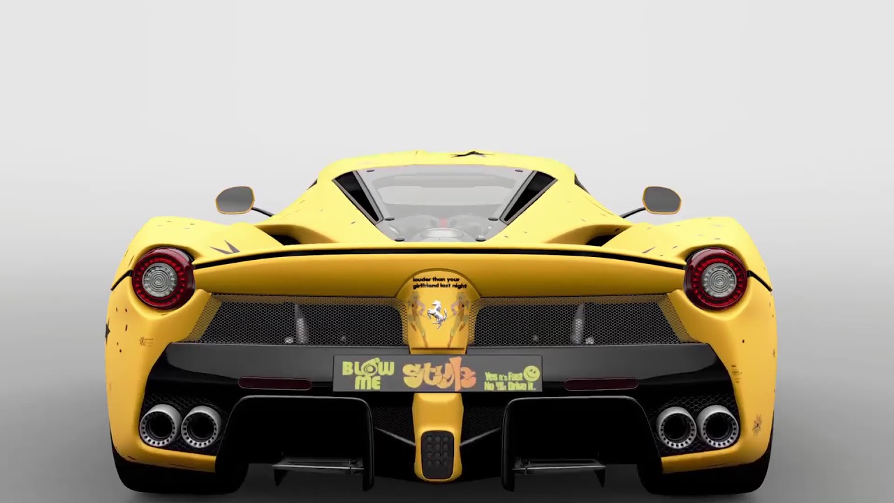 la Ferrari Angry Gamer Build Completed - YouTube