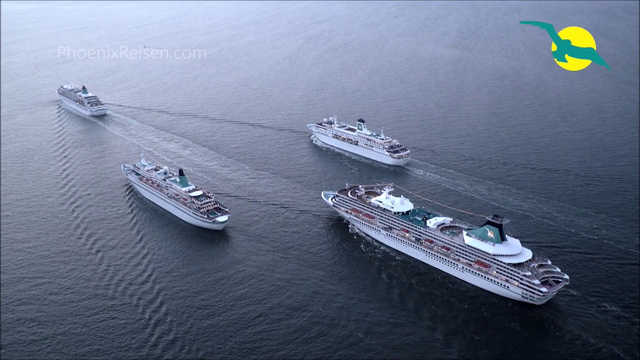 MS ARTANIA, MS ALBATROS, MS AMADEA & MS DEUTSCHLAND! Phoenix ...