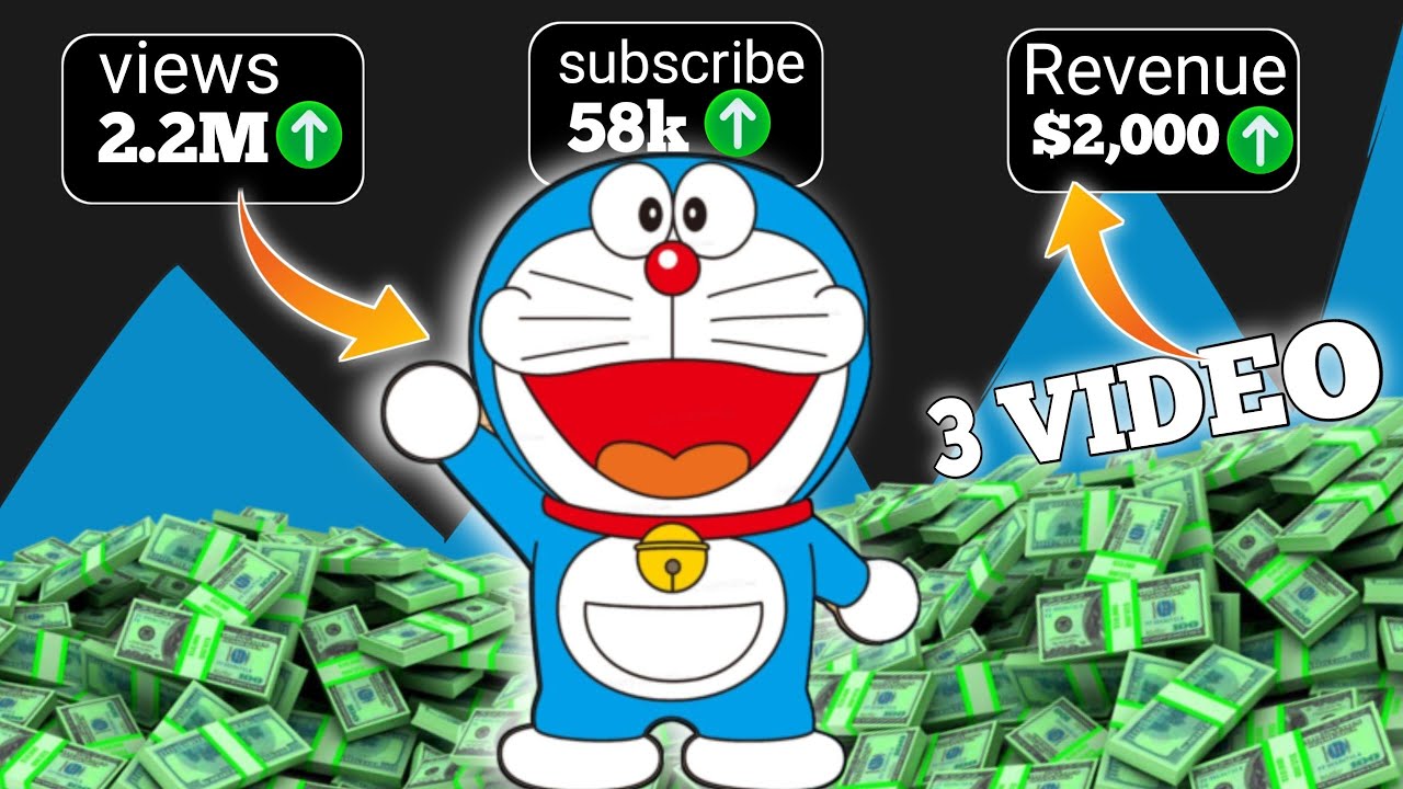 I Uploaded Doraemon videos on YouTube (challenge video) - YouTube