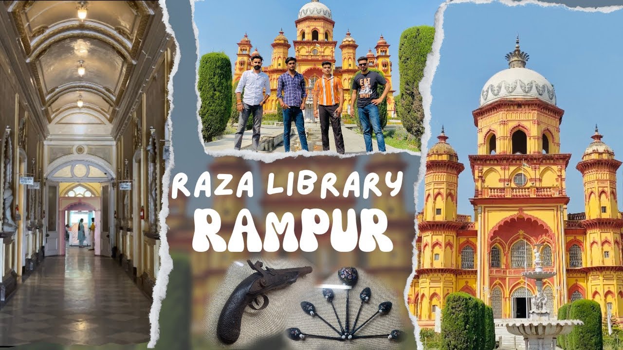 Raza Library Rampur || one of the biggest libraries in Asia - YouTube