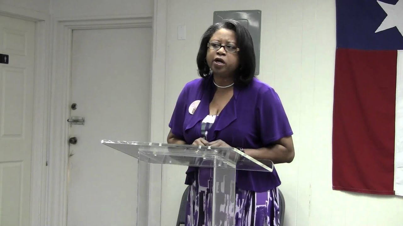 U.S. Senate Candidate Addie D. Allen visits Lubbock. - YouTube