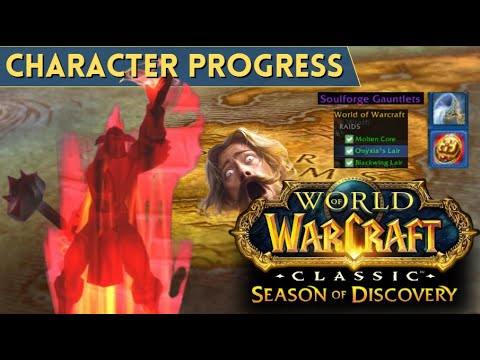 WoW SoD Character Progress - Ret Paladin Exodin Build - YouTube
