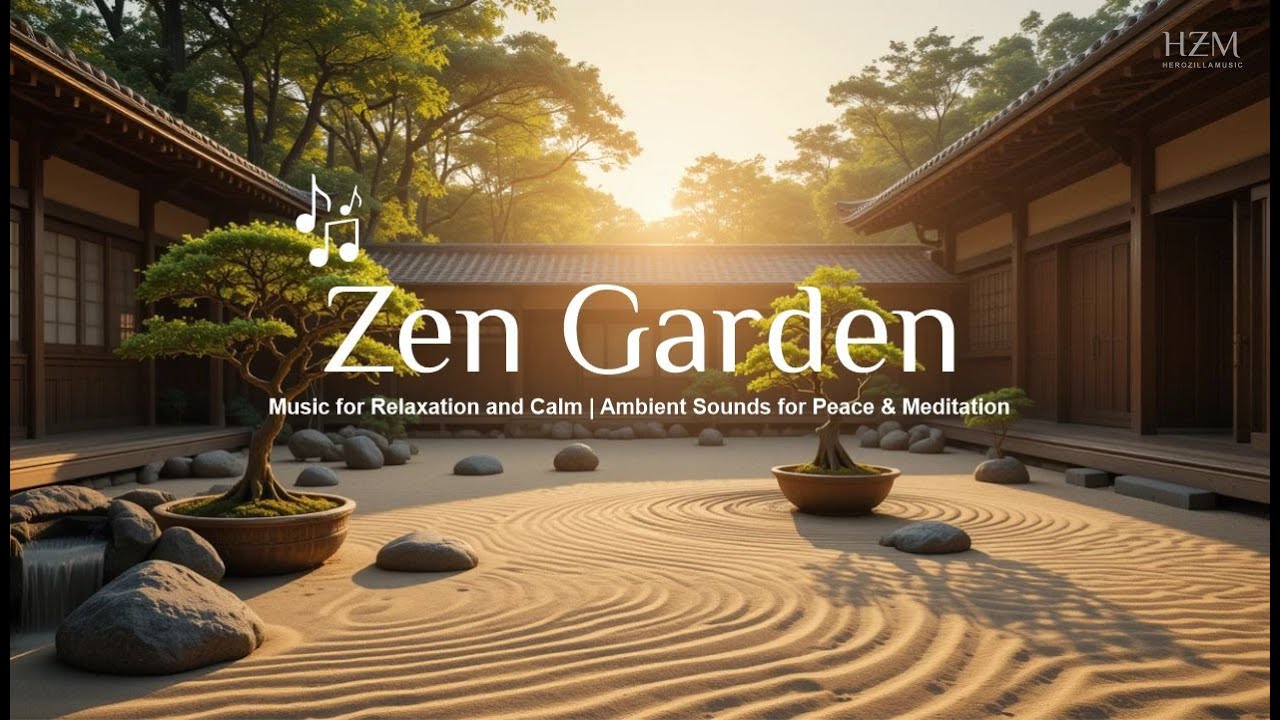 Zen Garden Music for Relaxation and Calm | Ambient Sounds for Peace ...