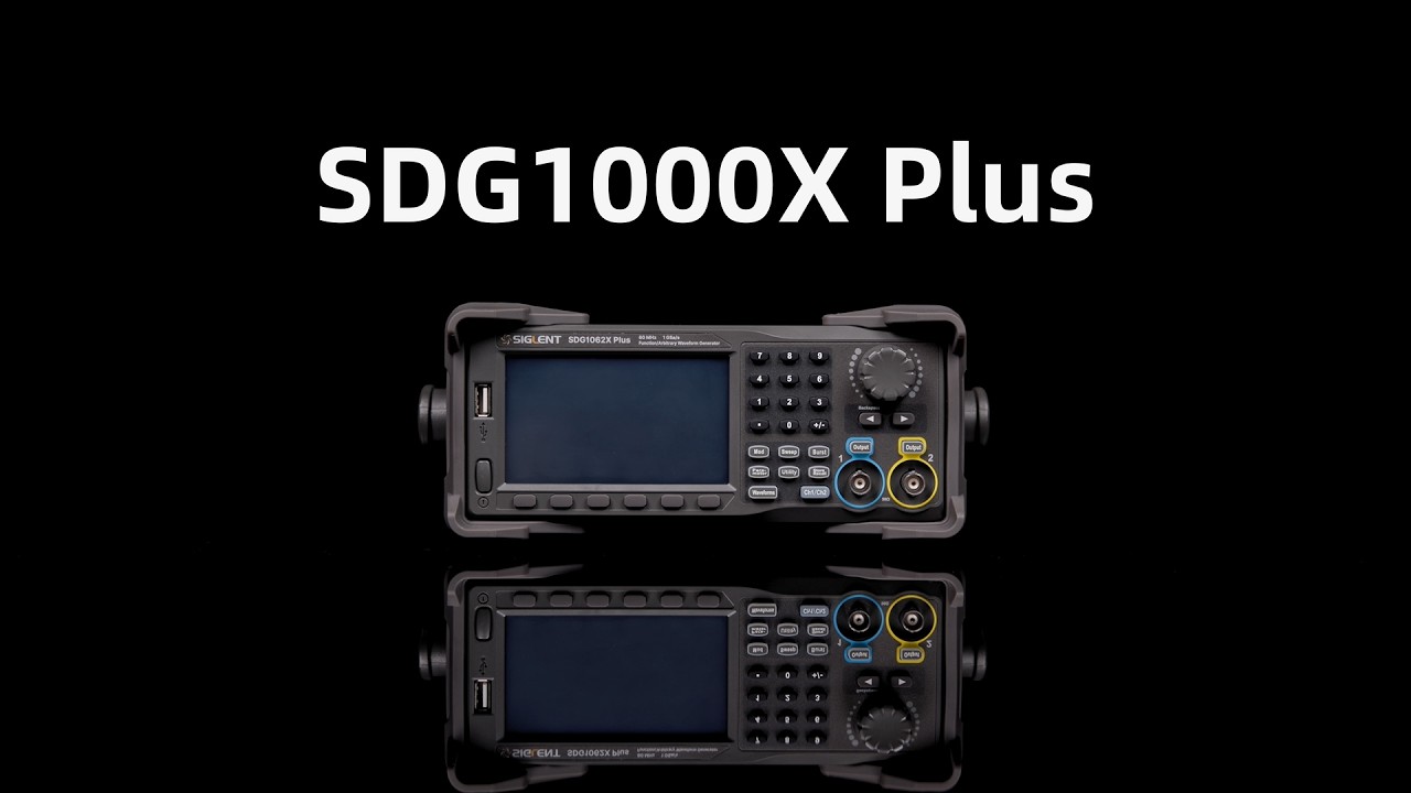 Apakah Anda Mencari Function Generator? [New Product Release] Siglent SDG1000X Plus Series - YouTube