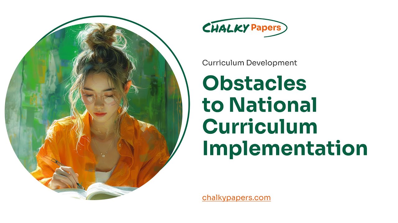 Obstacles to National Curriculum Implementation - Essay Example - YouTube