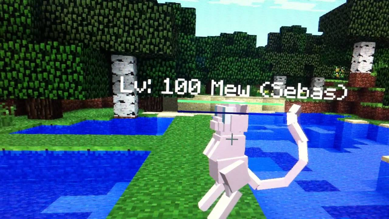 MINECRAFT PIXELMON MEW - YouTube
