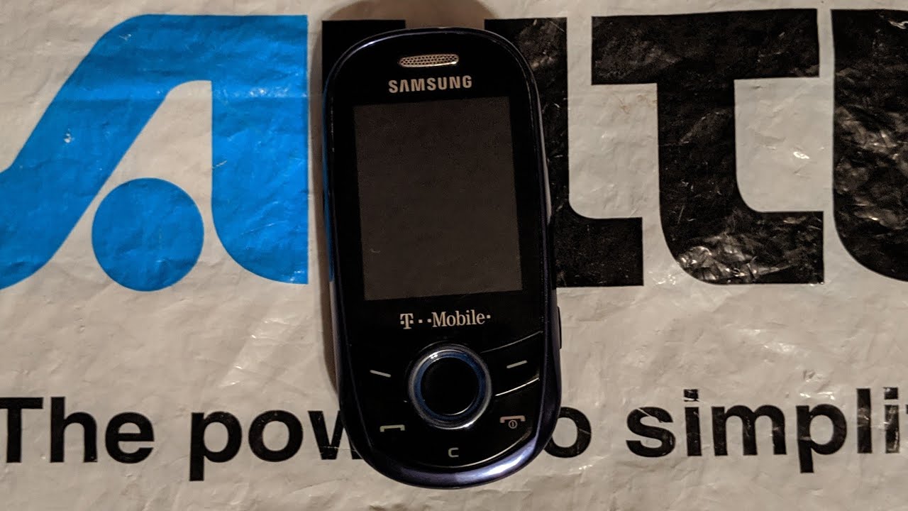 T-Mobile Samsung SGH-T249 - YouTube
