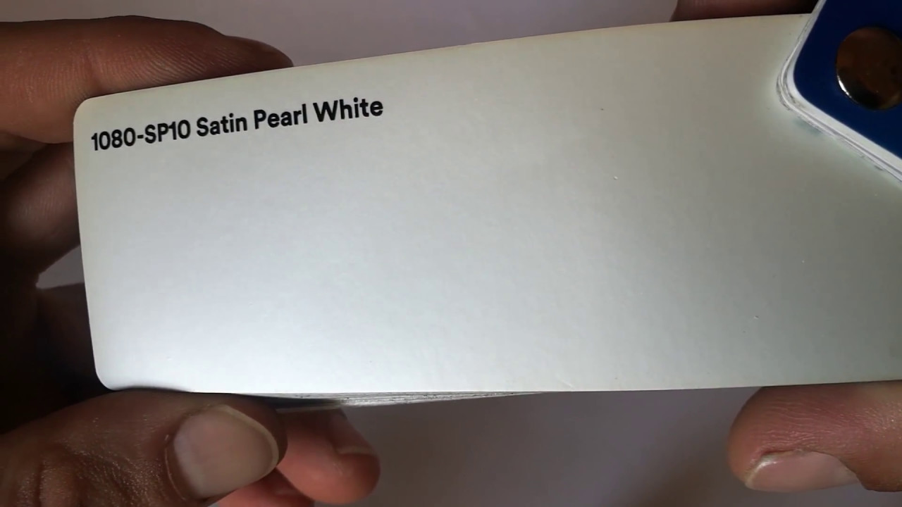 3M™ Satin Pearl White 1080-SP10 Wrap Film - YouTube