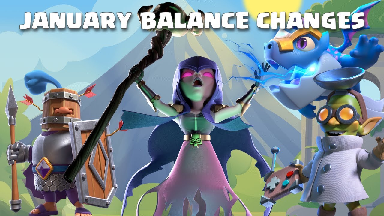Reacting to Final January Balance Changes & Chill 🥶 | Clash Royale Live ...