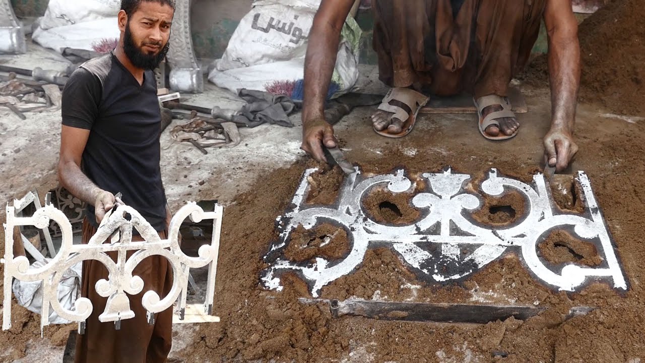 Fantastic Aluminum Casting Process - YouTube