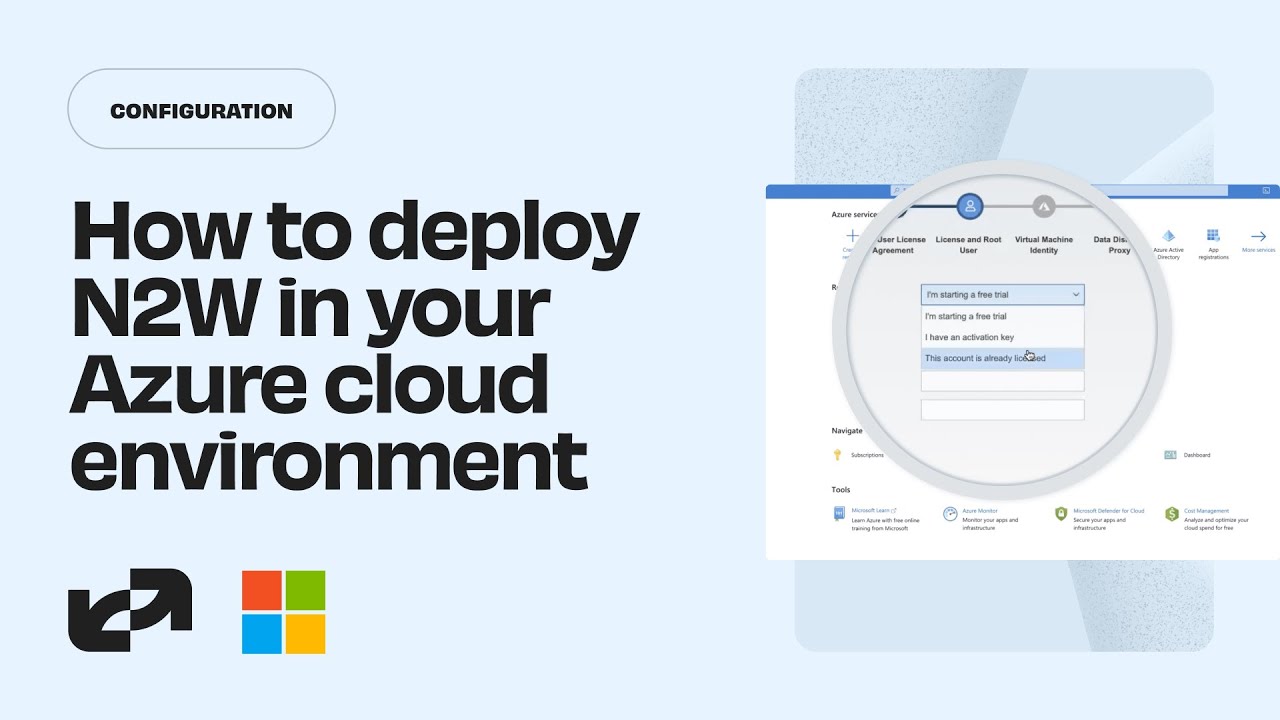 [Tutorial] Getting Started: How to Install and Configure N2W on Azure ...
