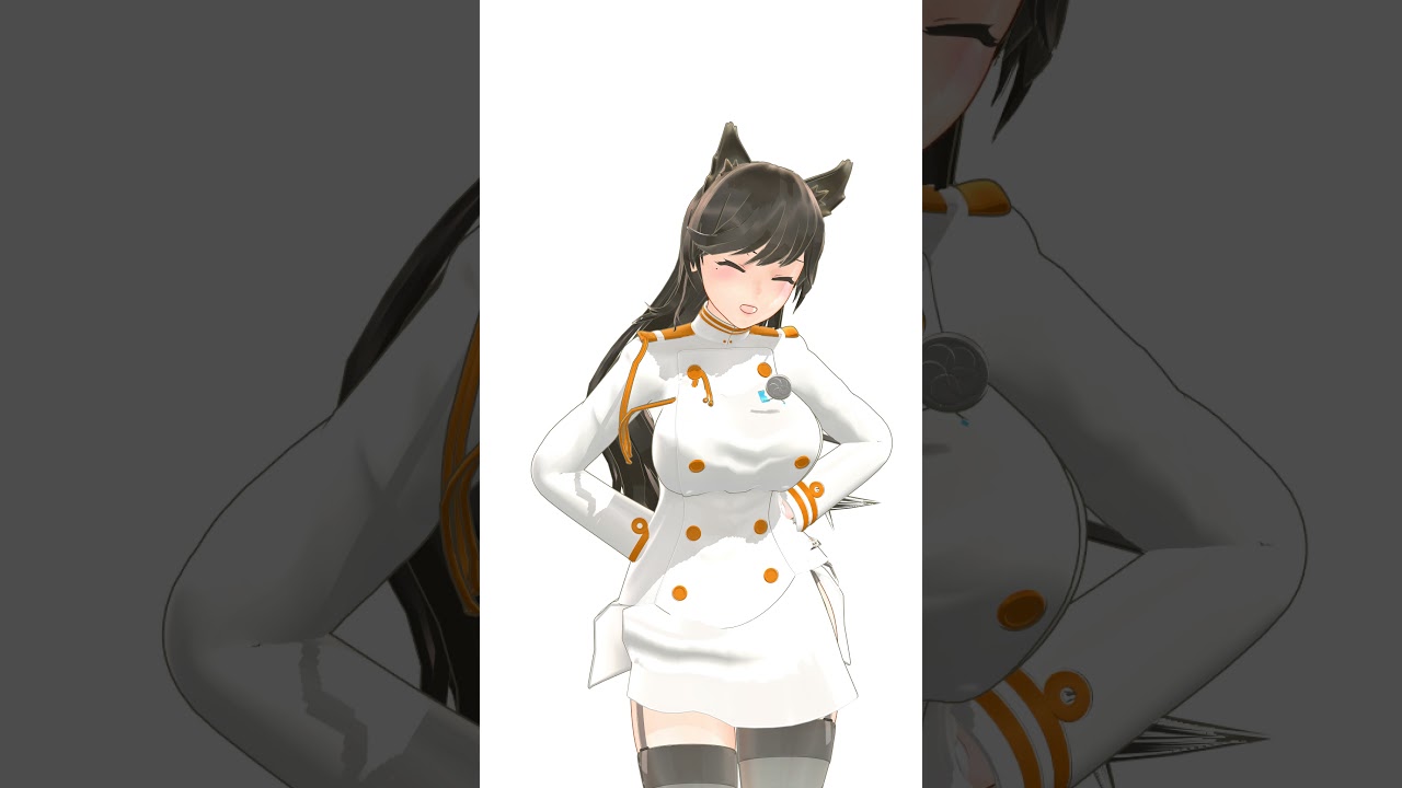 [mmd] Azurlane IJN Atago Ochame Kinou Dance アズレン 愛宕 おちゃめ機能 ダンス 1080p ...
