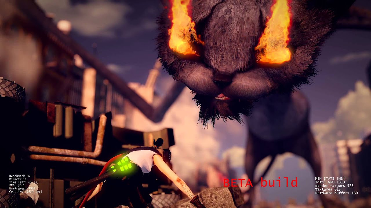 ALLBenchmark - "Catzilla" Benchmark Run - YouTube