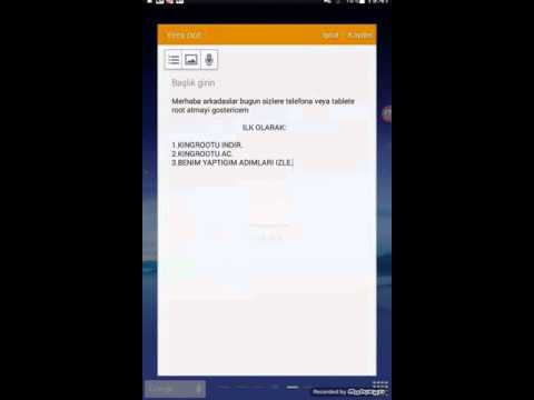 Telefona Veya Tablete Root Atma