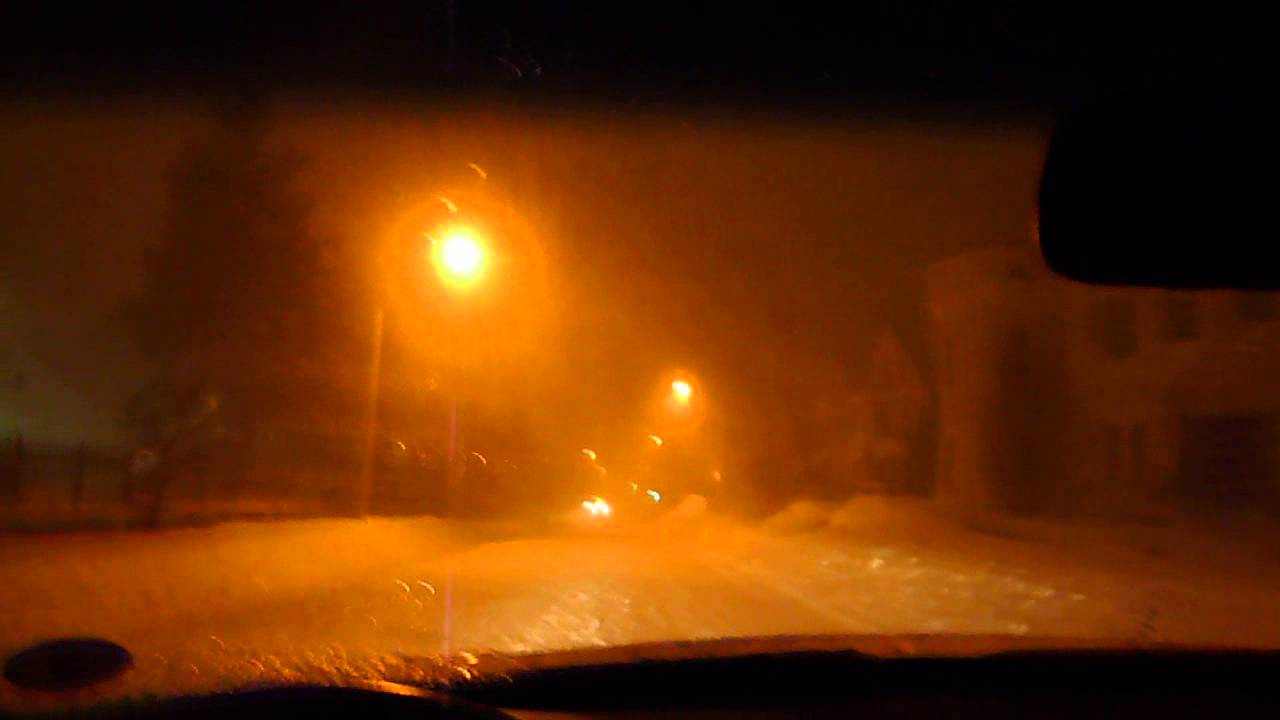 A Snowy Commute 2-9-2013 - YouTube
