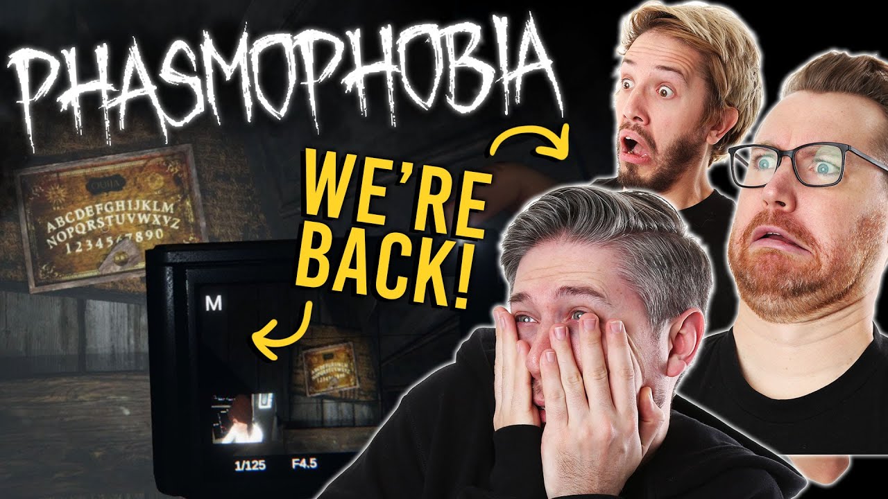 We're BACK in Phasmophobia! - YouTube