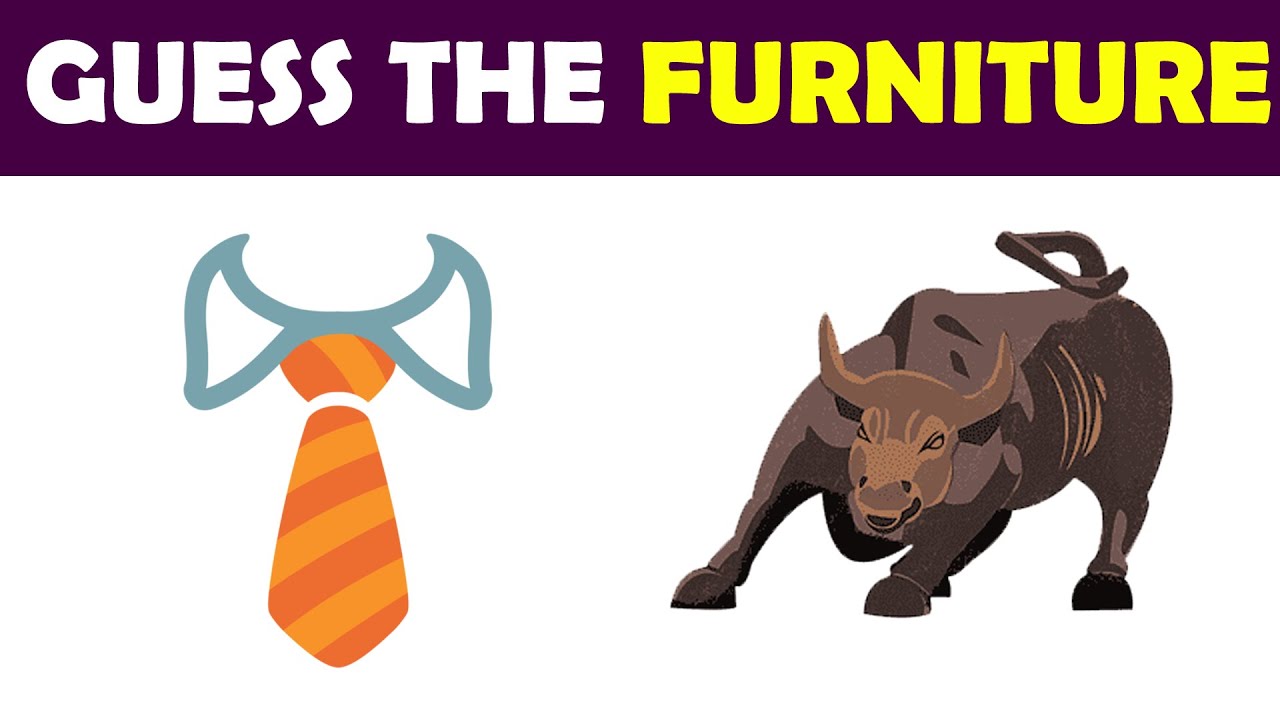 Guess the Furniture Quiz Guessing Game Emoji Challenge | IQ - YouTube