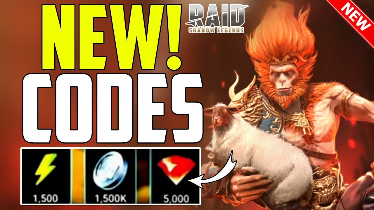 ⚠️UPDATE!! CODES⚠️ PROMO CODES FOR RAID SHADOW LEGENDS - RAID SHADOW ...
