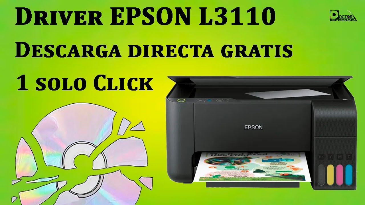 Instalar Driver Epson L3110 L3111 L3115 L3116 L3117 Windows XP Vista 7 ...