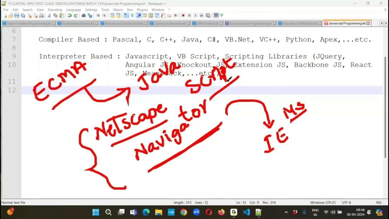 Session 12 JavaScript Programming Part 1 - YouTube