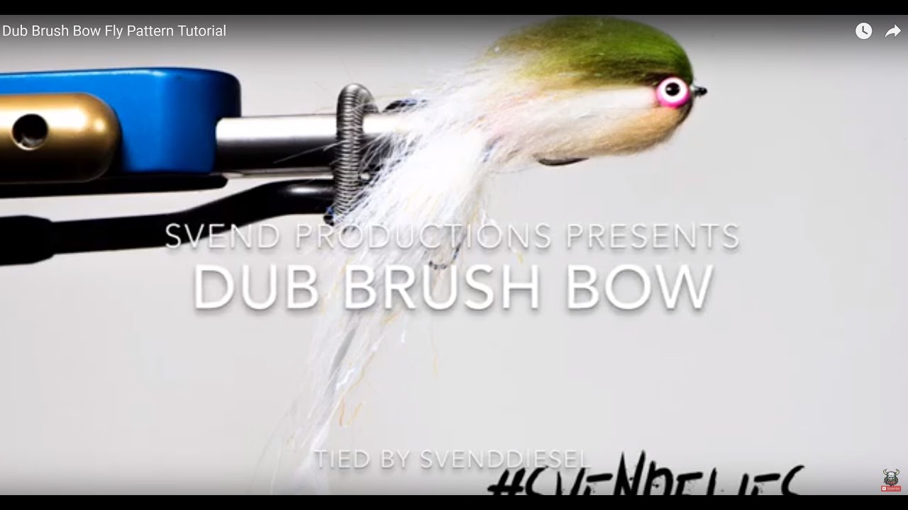 Dub Brush Bow Fly Pattern Tutorial - YouTube