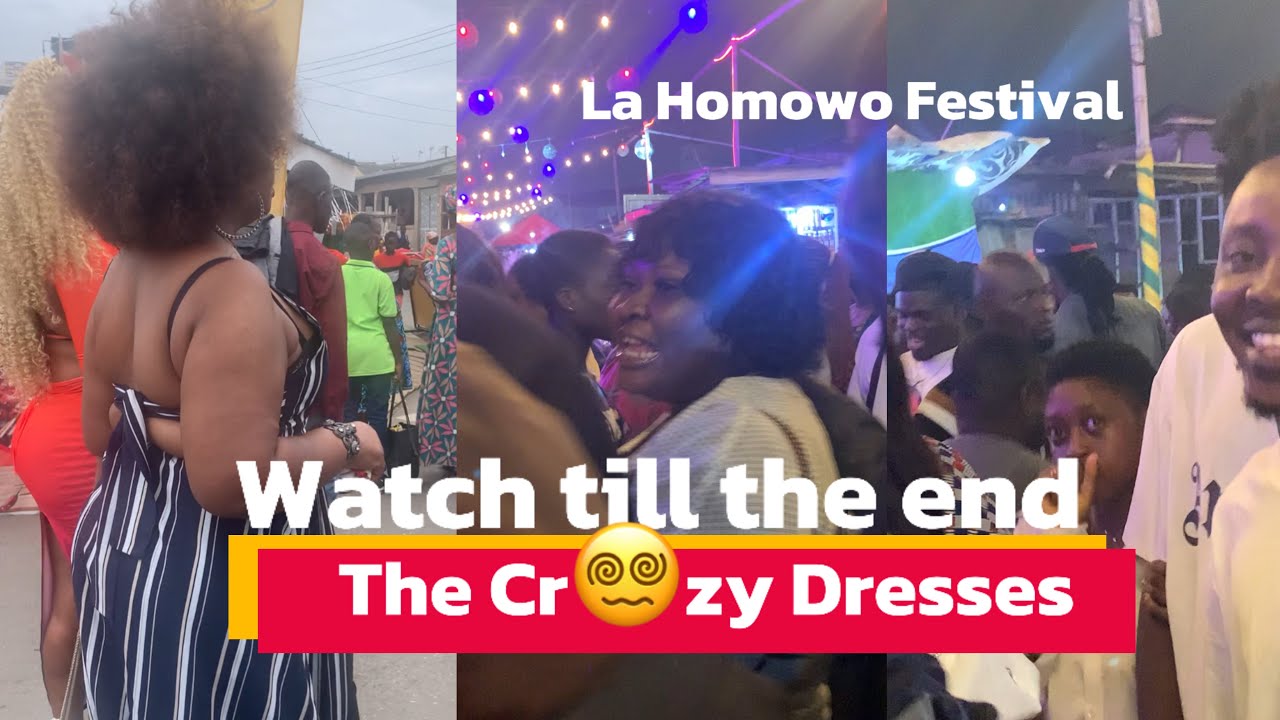 Enjoyment Vibes! 🎉 Wednesday Night at La Homowo Festival 2024! 🇬🇭🔥 # ...
