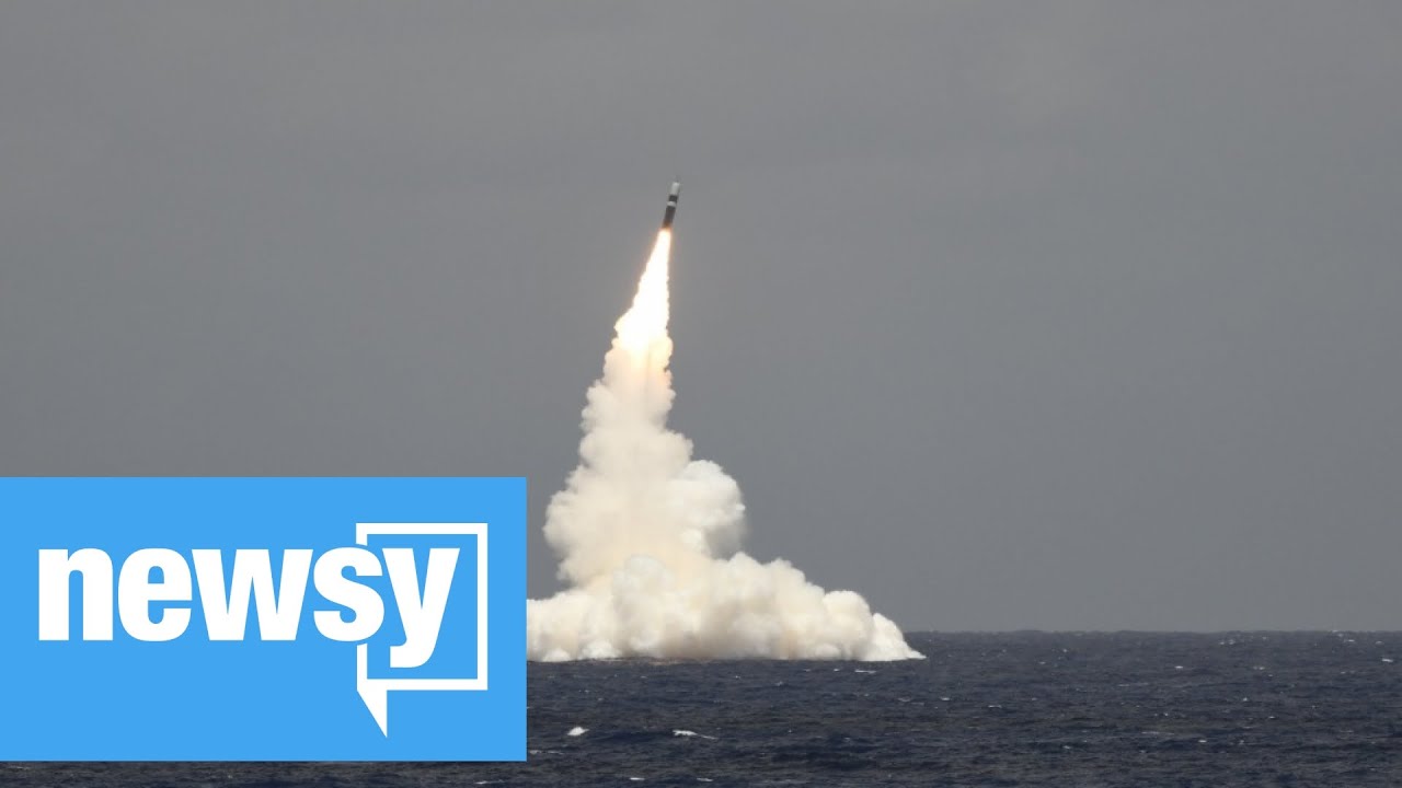 U.S. confirms submarine missile test - YouTube
