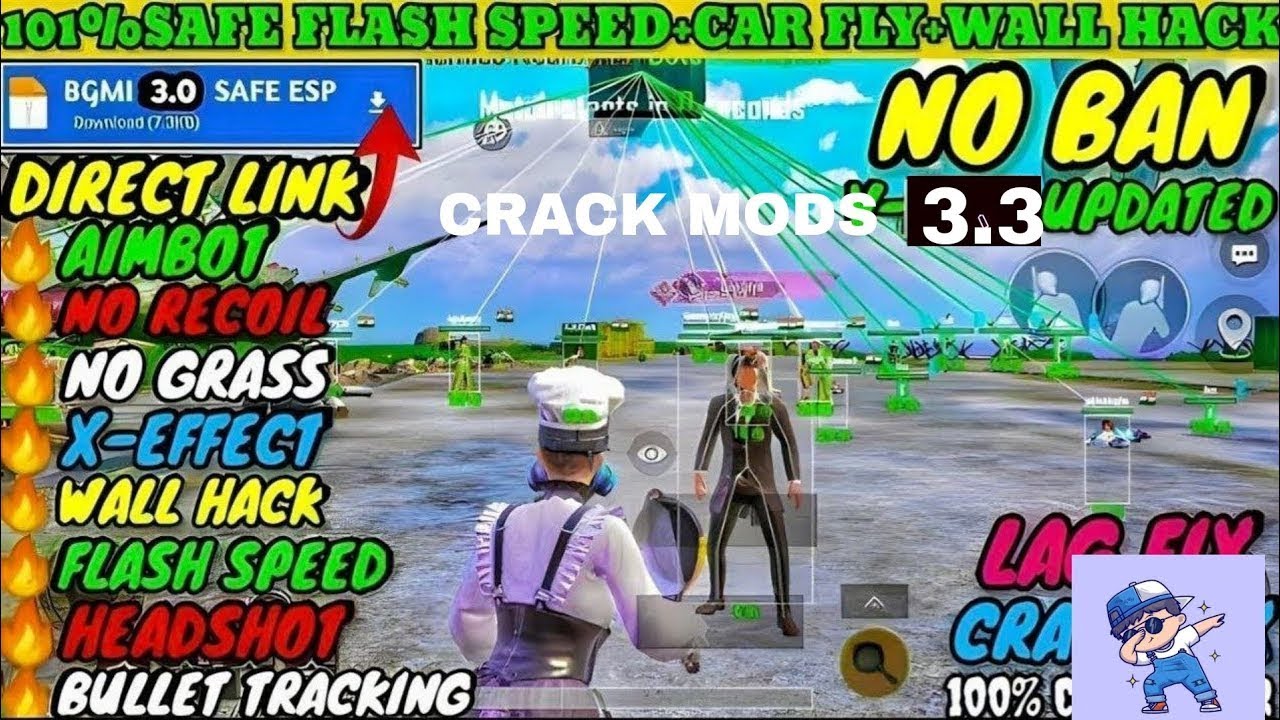 BGMI HACK 3.3 | BGMI 3.3 MOD APK | BGMI ESP HACK | BGMI AIMBOT HACK ...