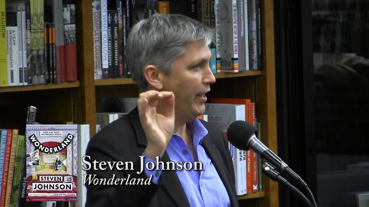 Steven Johnson, "Wonderland" - YouTube