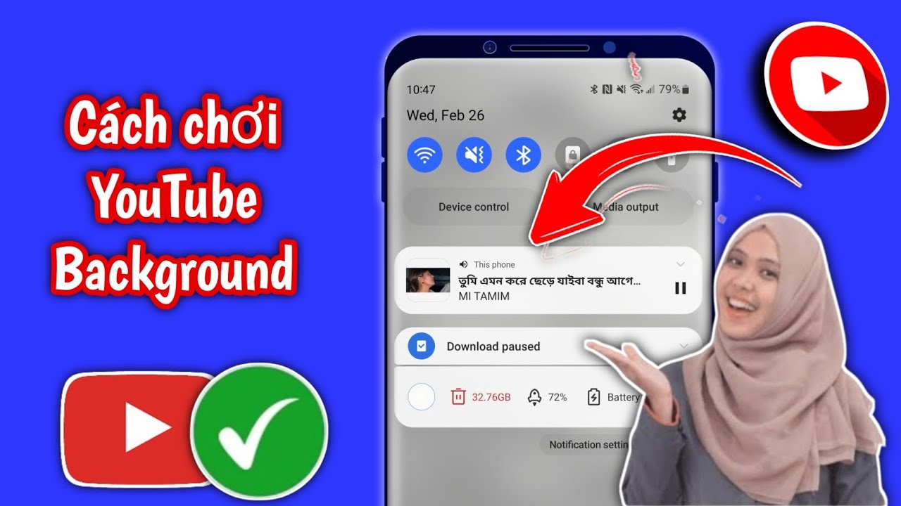 Cách phát YouTube trên nền trong điện thoại Samsung (2025). Tất cả Video phát Mp3 - YouTube