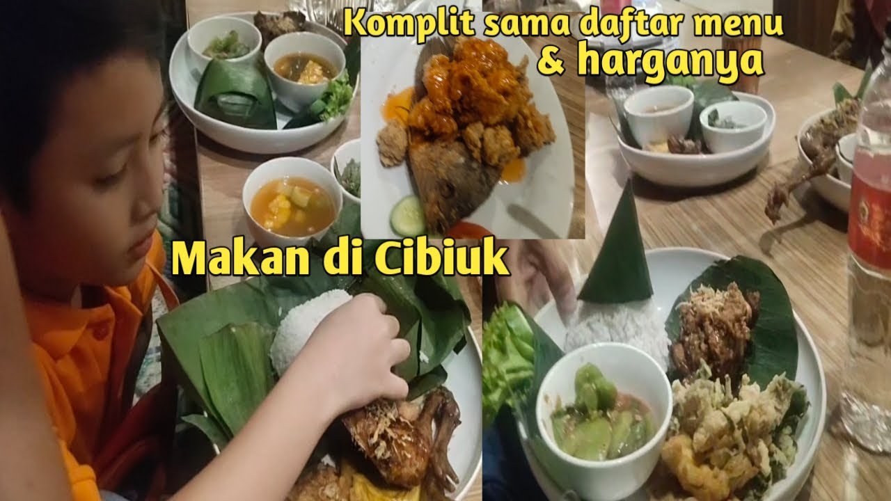 RM khas sunda Cibiuk - Daftar menu lengkap di resto cibiuk - Harga ...