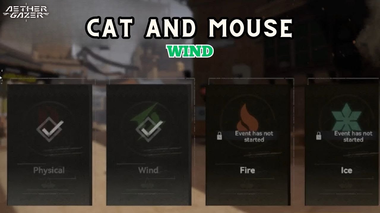 [Aether Gazer] A Determined Mind : Cat and Mouse - Wind - YouTube