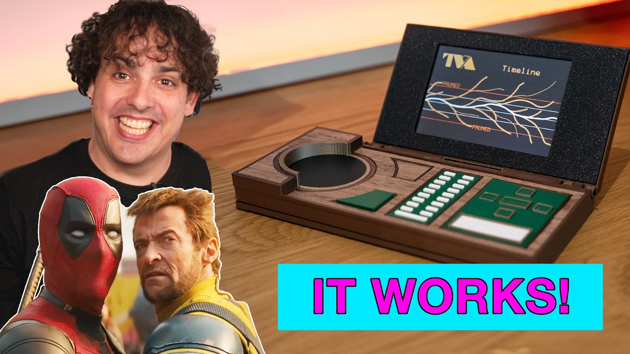 I made a Marvel prop from Loki, and Deadpool & Wolverine! - YouTube