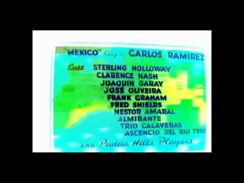 Opening to The Three Caballeros 1987 VHS in G Major - YouTube