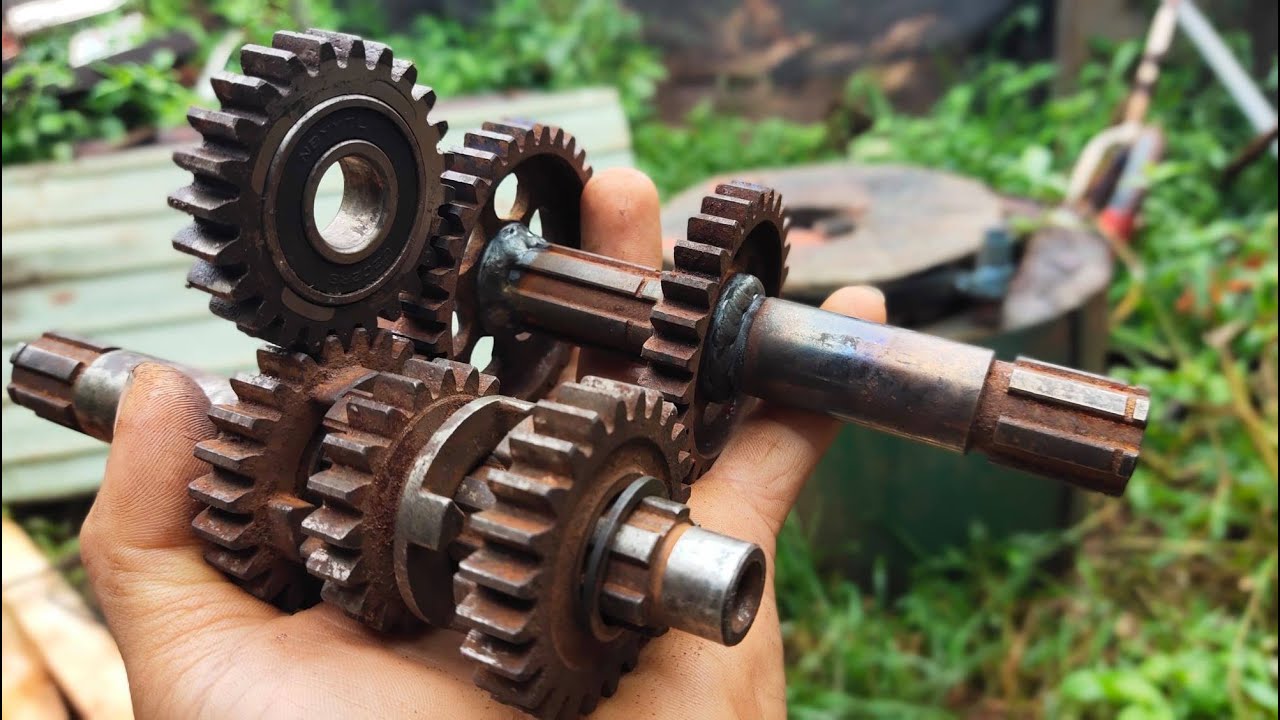 Making Reverse Gear ll chế số tiến lùi - YouTube