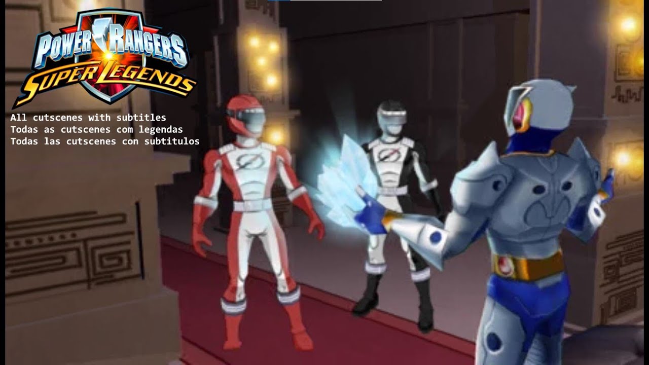 Power Rangers: Super Legends - All cutscenes with subtitles - YouTube