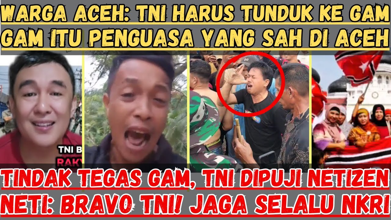 Warga Aceh: TNI Harus Tunduk ke GAM!! GAM Penguasa Sah di Aceh ...