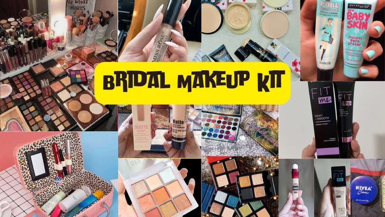 Full makeup kit | Beginner makeup kit | Affordable bridal makeup kit ...