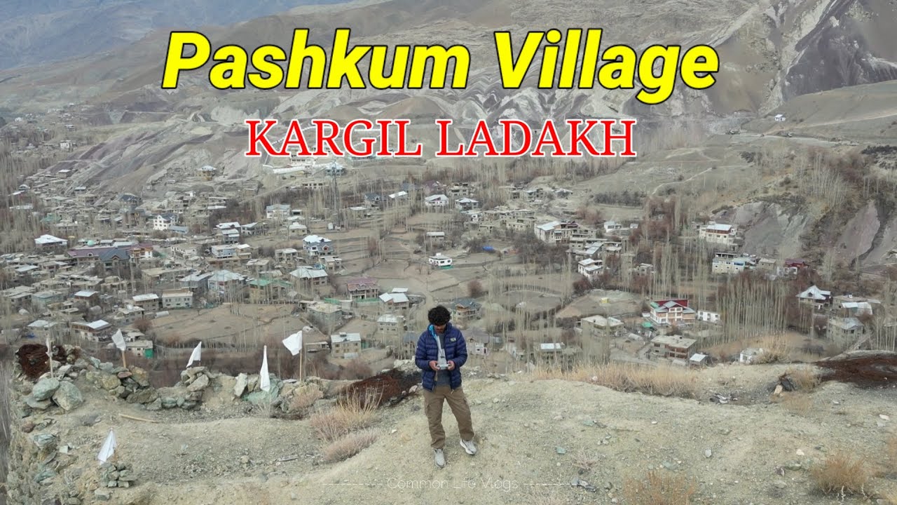 Pashkum village, kargil, Ladakh, India #trending - YouTube