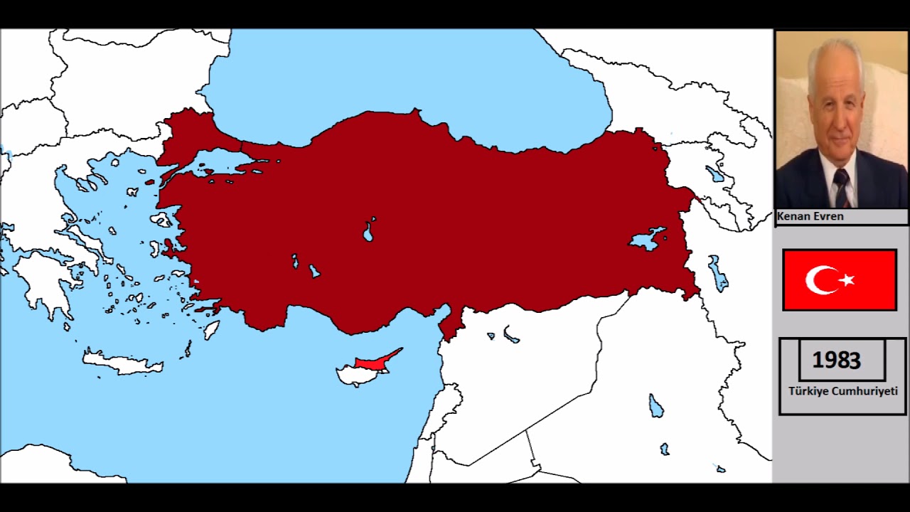 TÜRKİYE CUMHURİYETİ 1923-? (MAPPİNG) - YouTube
