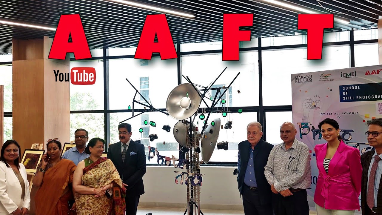 2nd day at AAFT university | vlog 📸 - YouTube